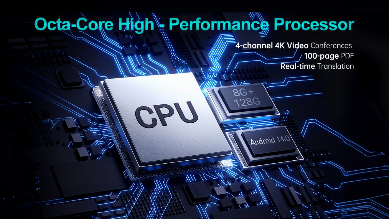 Leaderhub L65HM L75HM L86HM Hybrid Conference Displays Interactive Flat ...